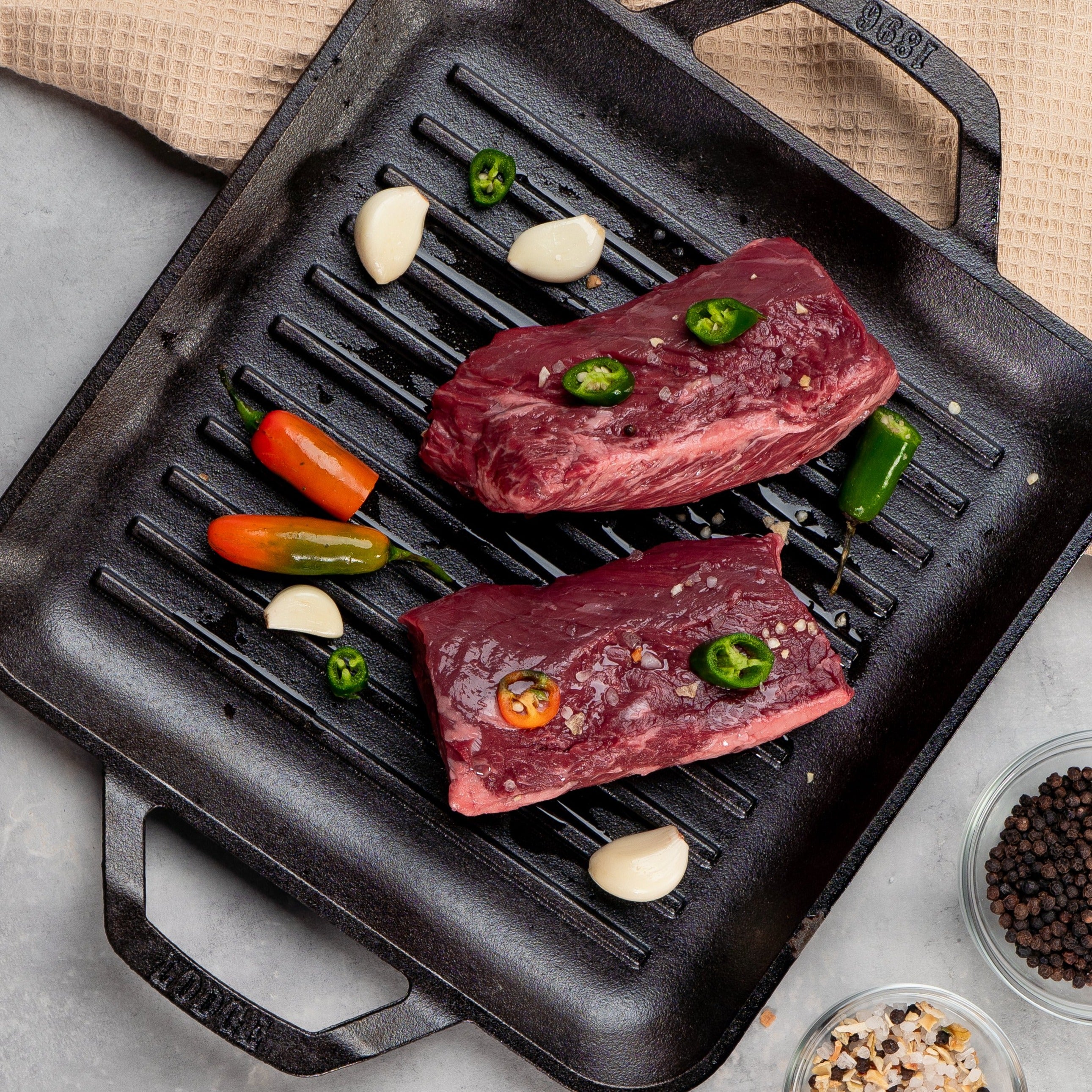 Buy Hanger Steak Online // 8 oz Steaks // Domestic Seafood™